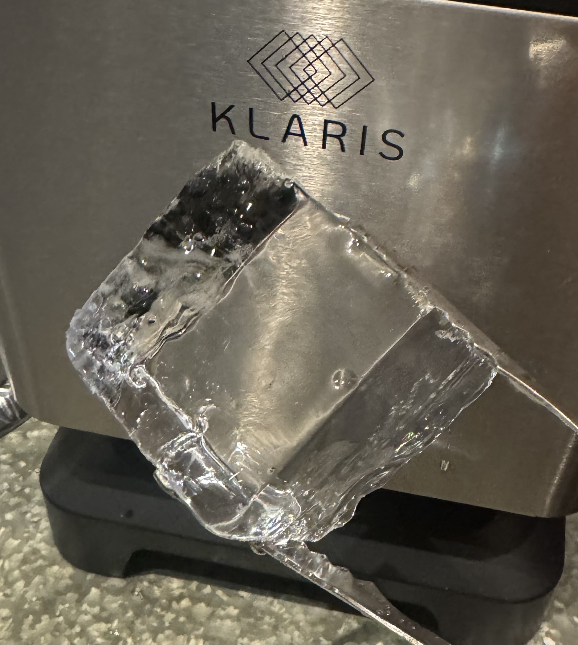 The Klaris Clear Ice Maker: A Bartender’s Dream Come True! | Journey ...